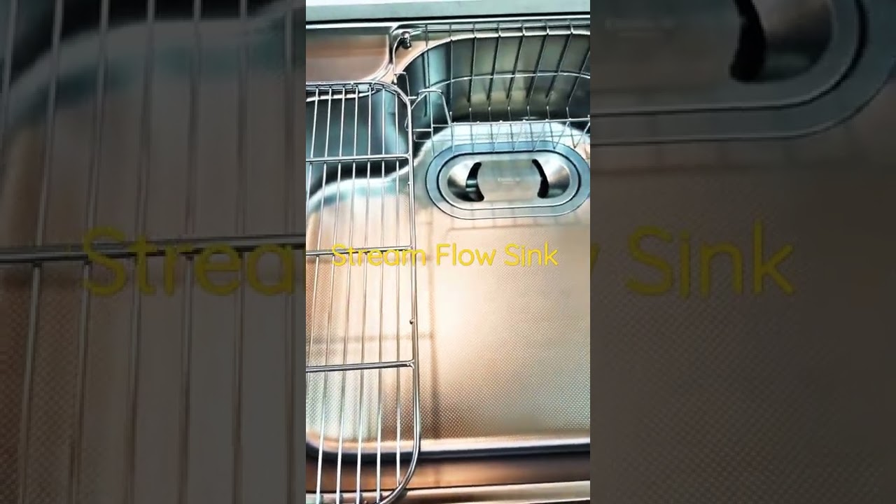 Kitchen Latest Stream Flow Sink |Super Silent Sink - YouTube