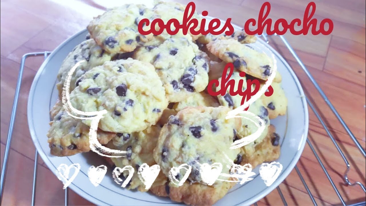 cookies chocho chips vanilla #cookies - YouTube
