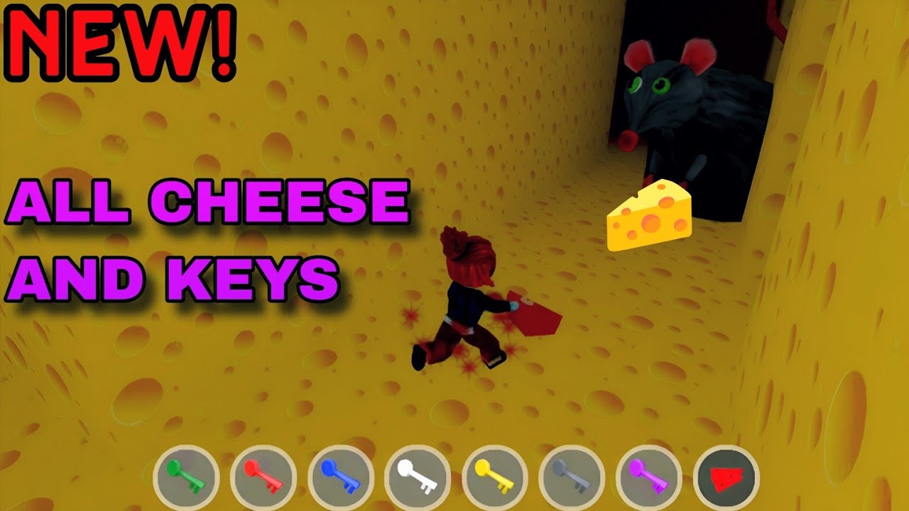 NEW 2026 Faster Way to Collect all Keys and Cheese in Cheese Escape ...