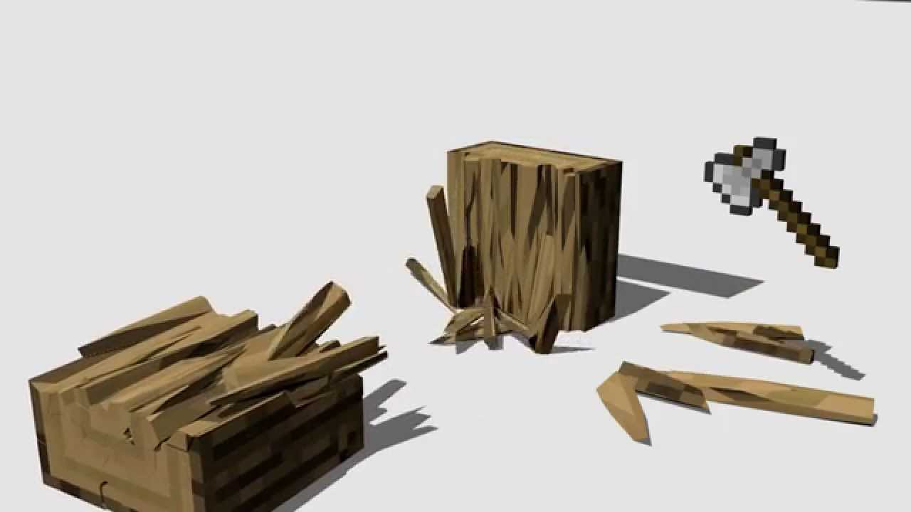 Chopping wood - Fracturing Test - YouTube