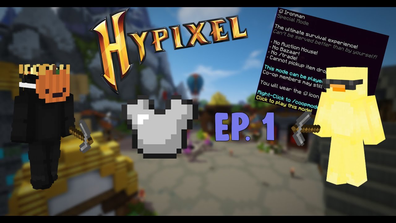 Iron Man TO HYPERION EP 1 | HYPIXEL SKYBLOCK - YouTube