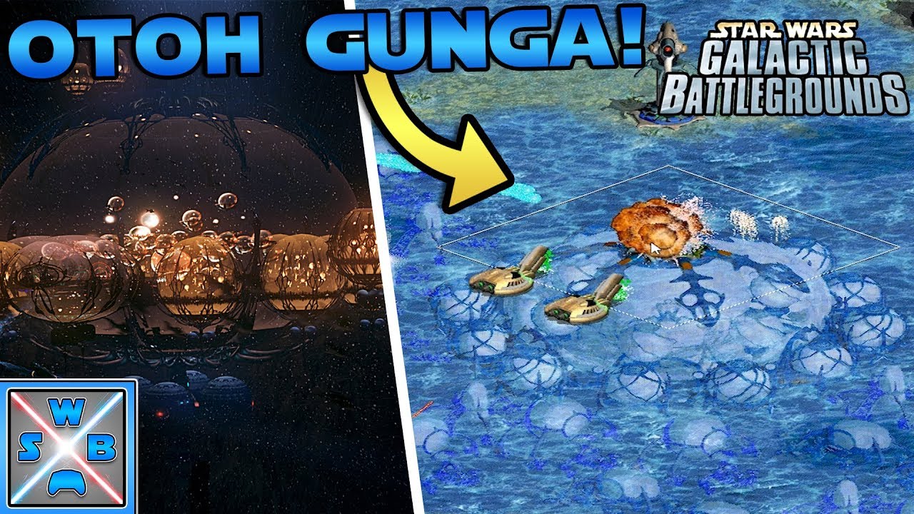 Der Angriff auf Otoh Gunga! - Lets Play Star Wars Galactic ...