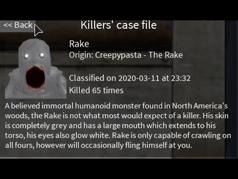Roblox SAKTK part 57- Case Hunting Part 6- Rake's Case File - YouTube