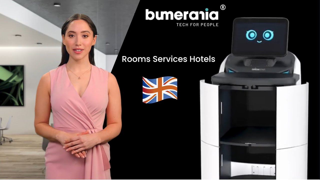Introducing LuckiBot Pro with Autodoor: The Future of Room Service - YouTube