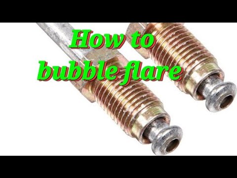 How to bubble flare brake line - YouTube