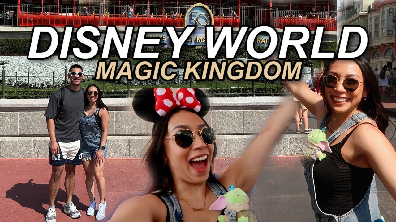 First time at MAGIC KINGDOM (Disney World Day 3) | VSF's TRAVELS - YouTube