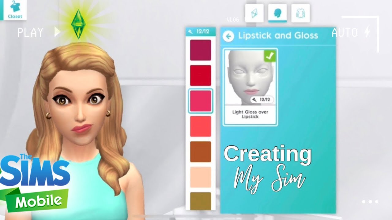 The Sims Mobile: Creating My Sim! - YouTube