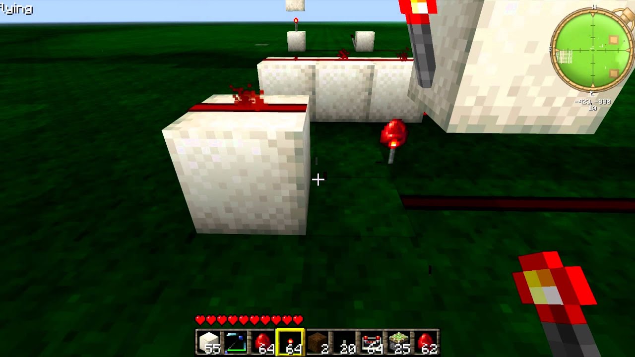 Minecraft Tutuorial: Redstone - #2 Logic Gates Part2 + Vertical ...