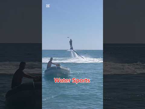 Deniz üstü su sporları yapmanın heyecanı. Flyboard. #teammeyzi  #keşfet #reklamdeğildir