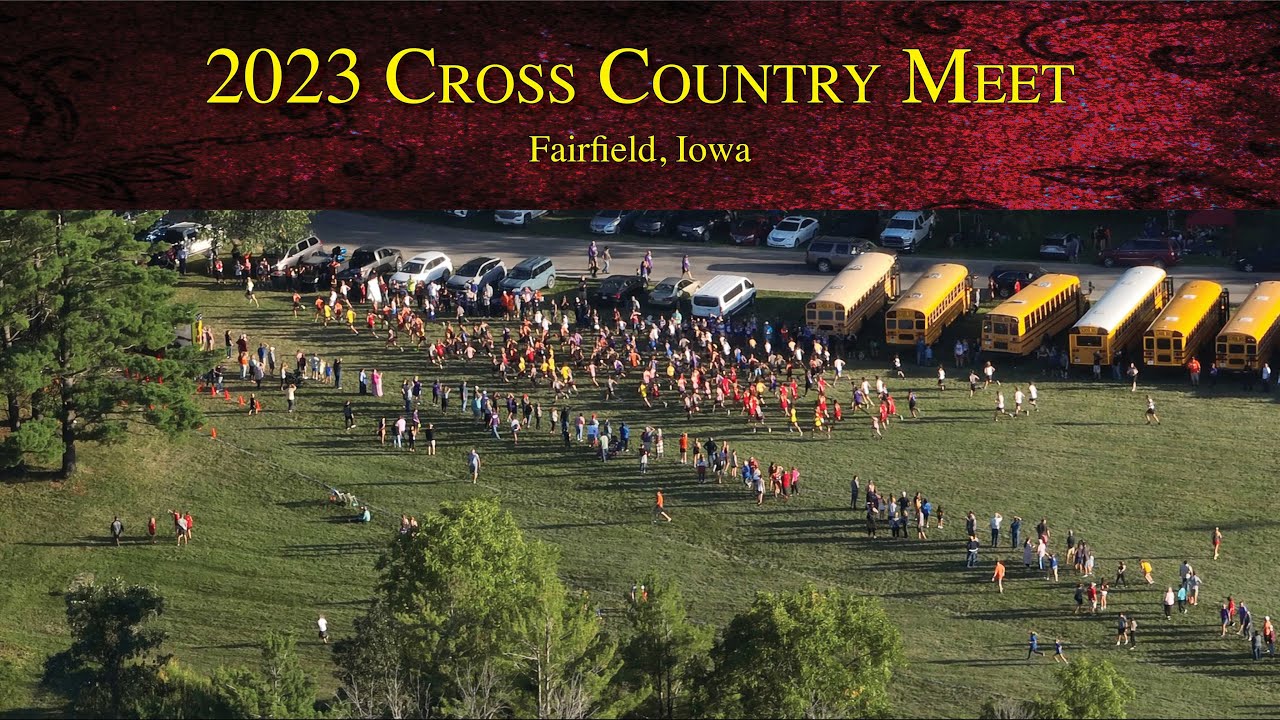 2023 Cross Country Meet in Fairfield, Iowa - YouTube