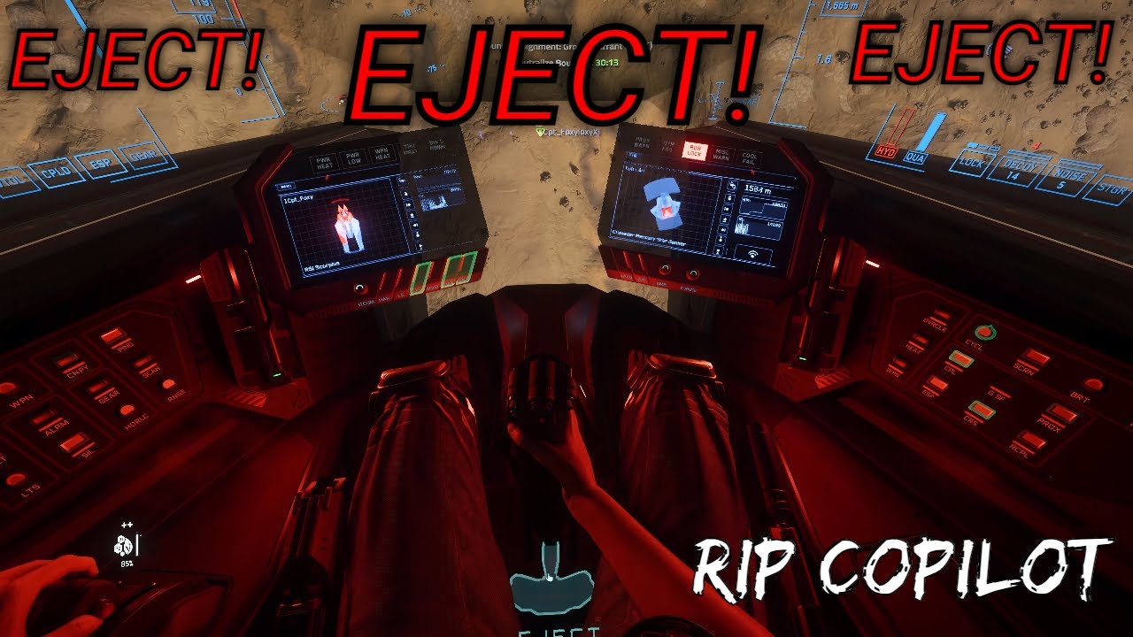My Luckiest Ejection In Star Citizen! Rip To My Copilot | Star Citizen ...