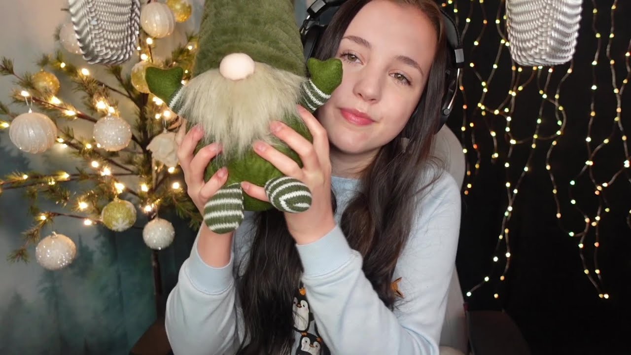 ASMR - Best Christmas and winter triggers - Tapping, Scratching, Fluffy ...