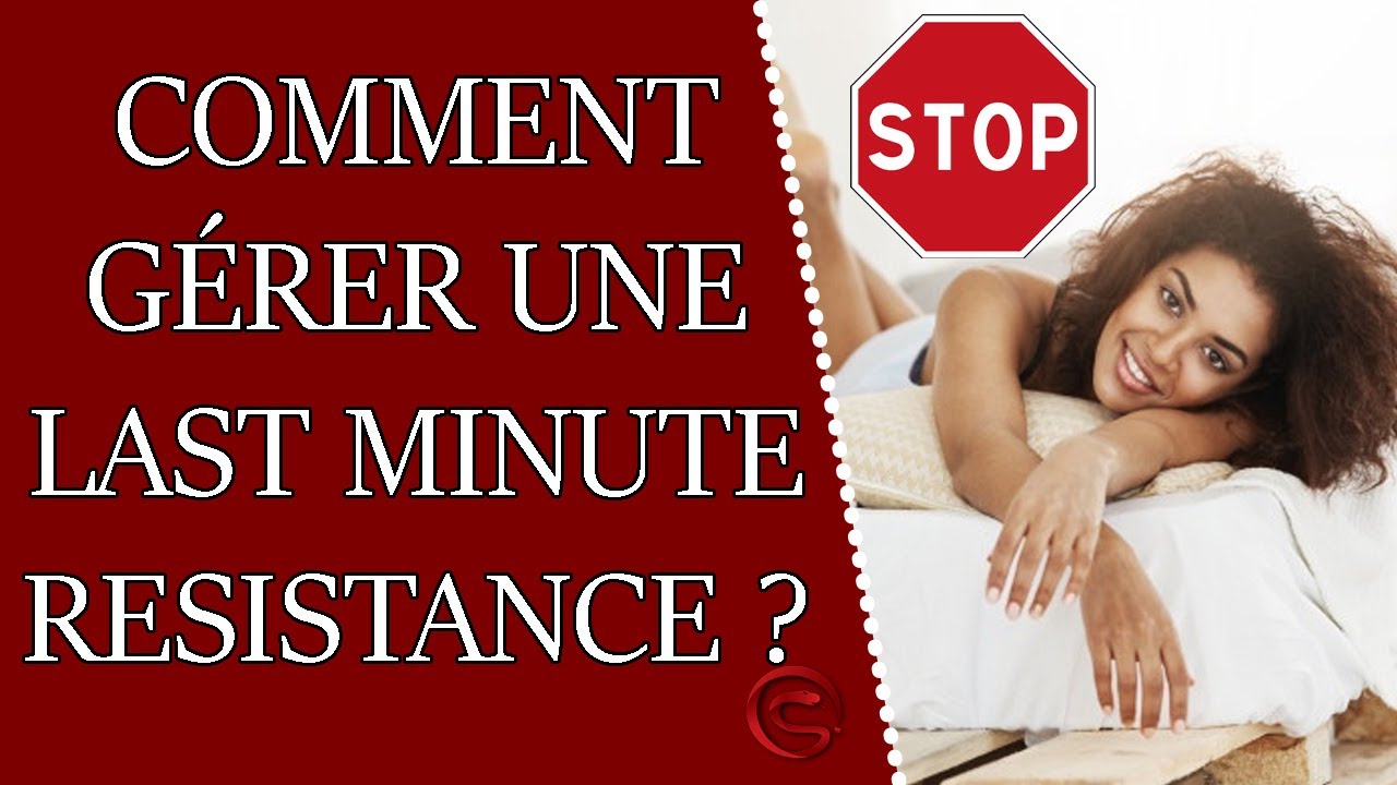 Comment gérer une résistance de dernière minute (LMR) ? - YouTube