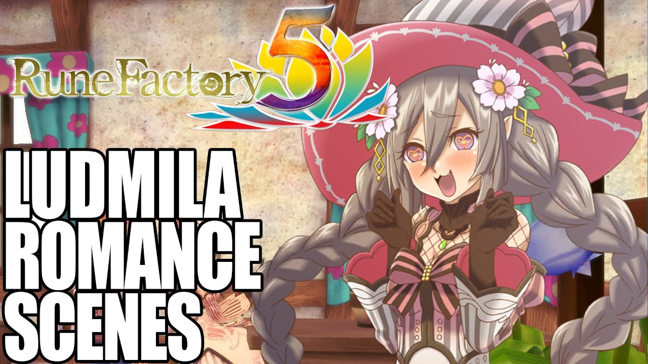 Rune Factory 5 ALL Ludmila Events, Confession, and Dating Cutscenes ...