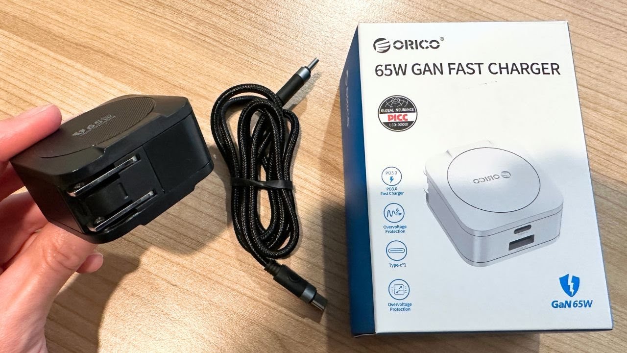 Orico 65w Fast Charging Block | Unboxing, Demo + Review - YouTube