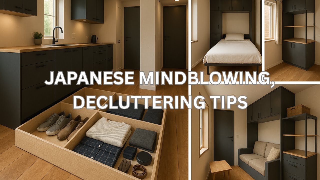 10 Small Space Organization Ideas I Learned from the Japanese - YouTube