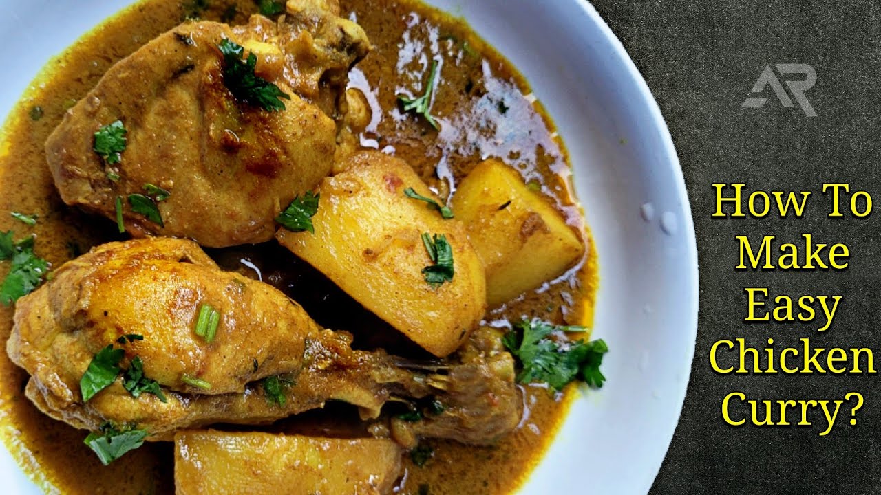 How To Make Easy Chicken Curry? | Rostone Recipe - YouTube