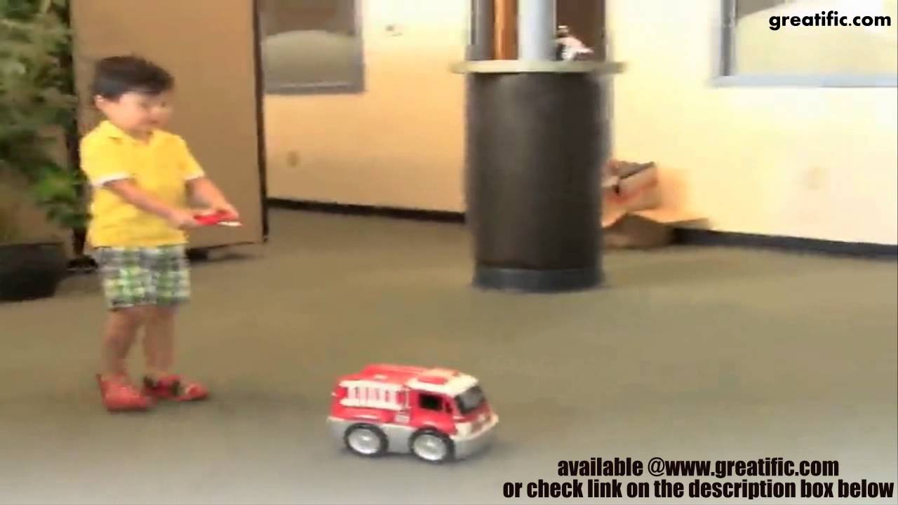 Kid Galaxy My 1st RC GoGo Auto Jumbo Fire Truck - YouTube