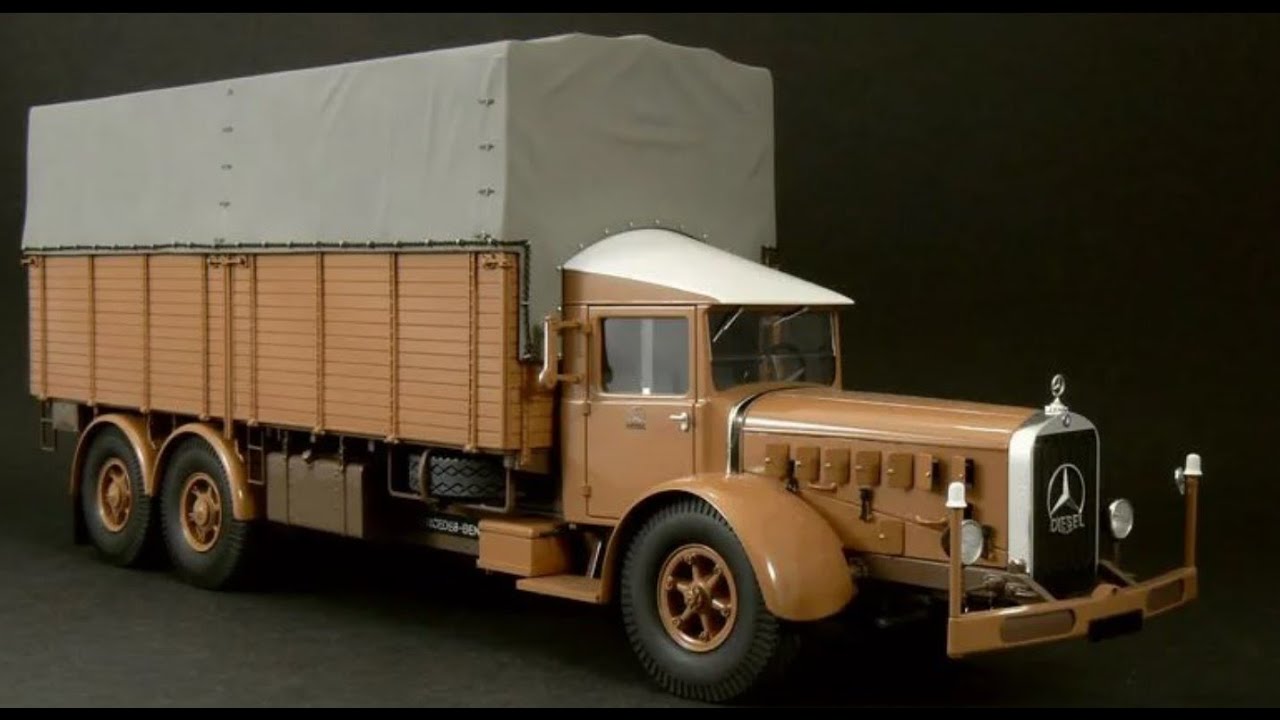 Немецкие грузовики Мercedes Benz L6500, 8500, 10000 - YouTube