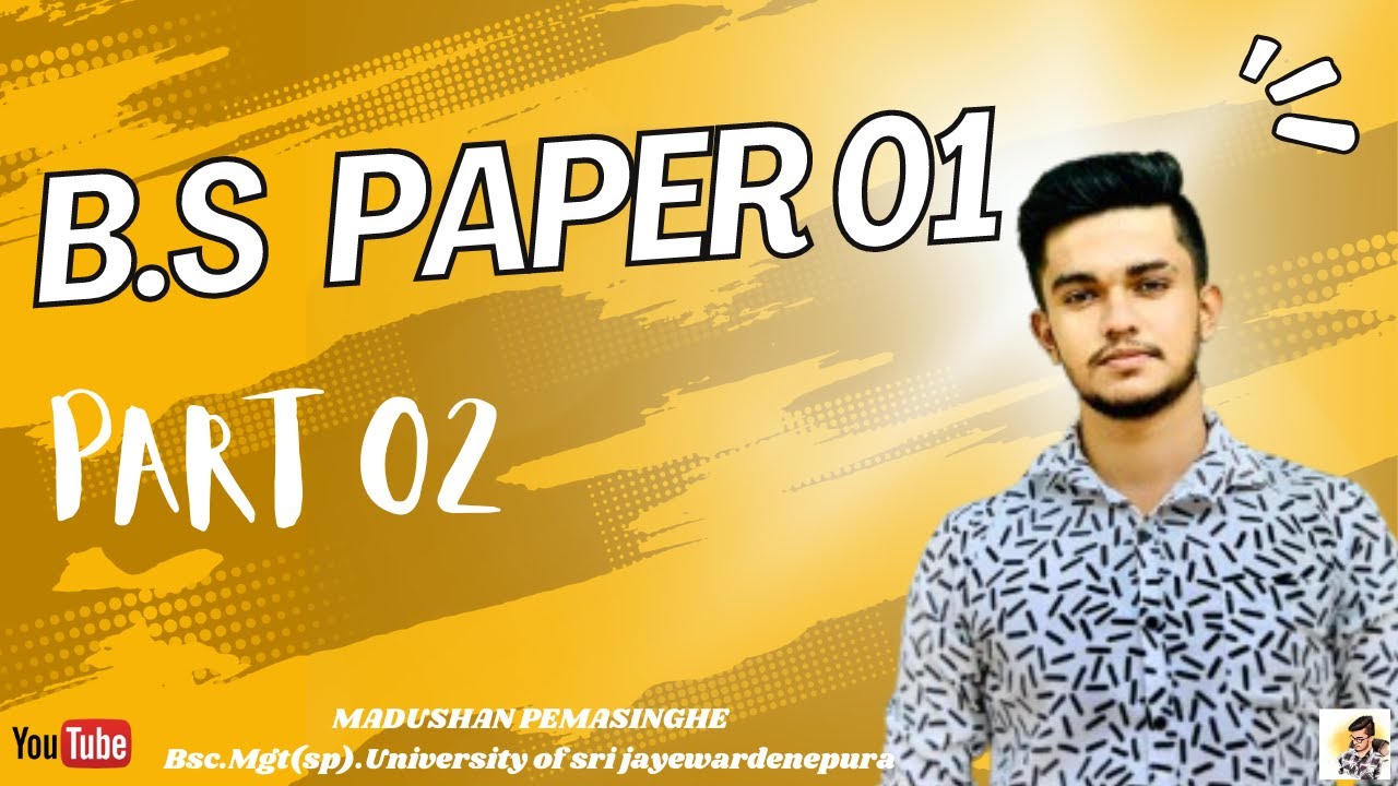 Bs paper class day 2 - YouTube