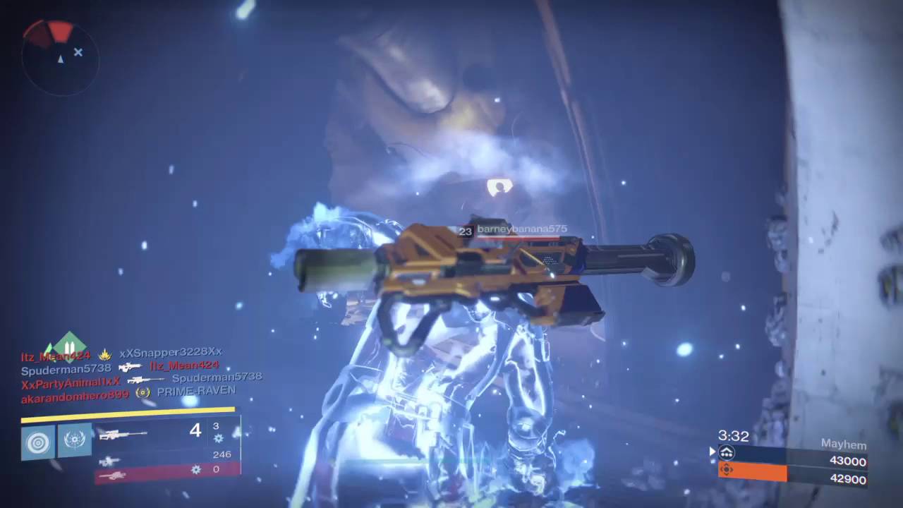 Destiny crucible clash - YouTube