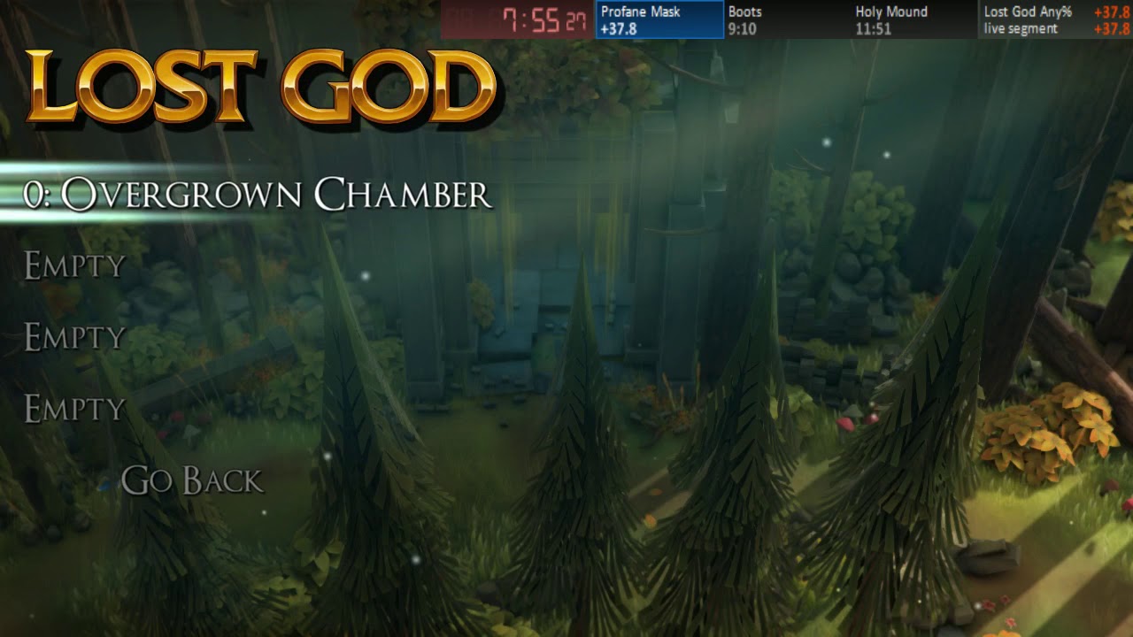 Lost God Any% in 13:03 - YouTube