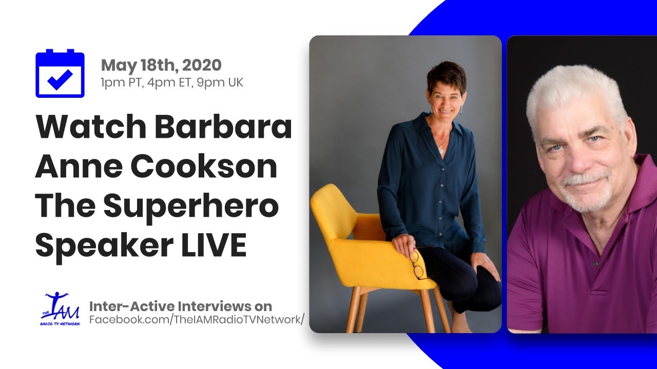 Inter-Active Interview Show with Special Guest Barbara Anne Cookson ...