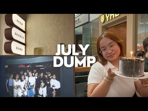 July Dump Vlog ♡ Atheena Rayo - YouTube