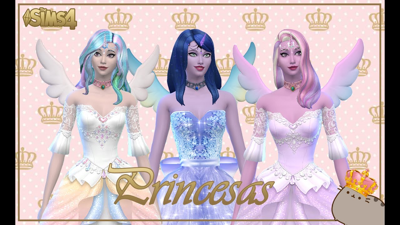 👑 PRINCESAS CELESTIA, LUNA E CADENCE 👑 Equestria Girls (Create a Sim ...