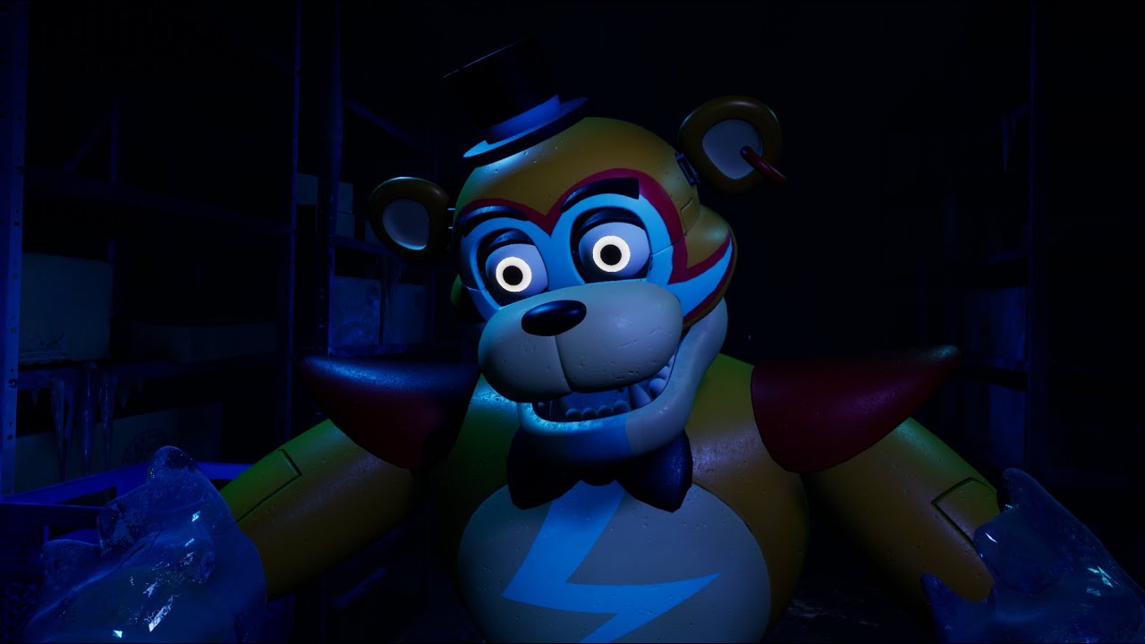 Fnaf Help Wanted 2 - GLAMROCK FREDDY STUCK IN THE COLD STORAGE - YouTube