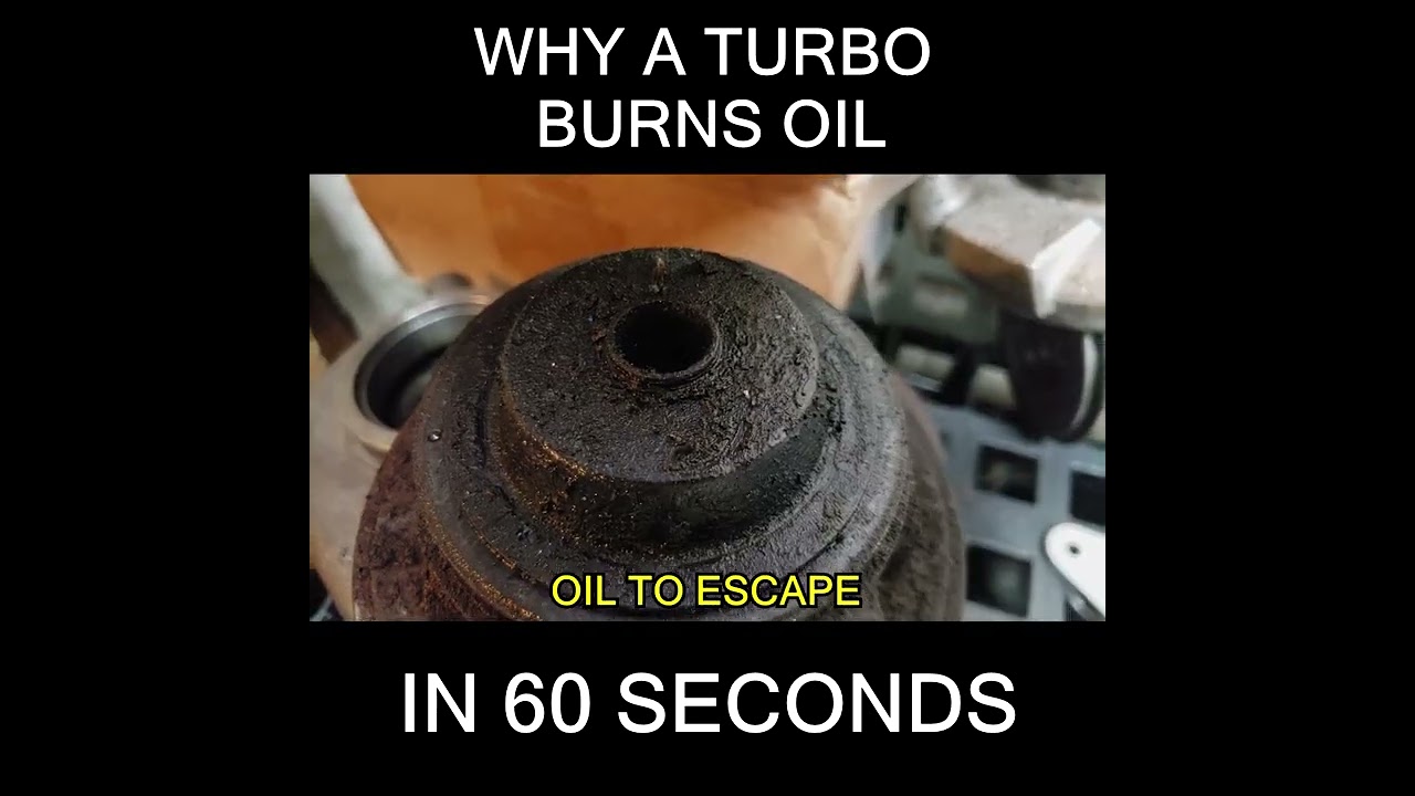Why a Turbo Burns Oil - In 60 Seconds - YouTube