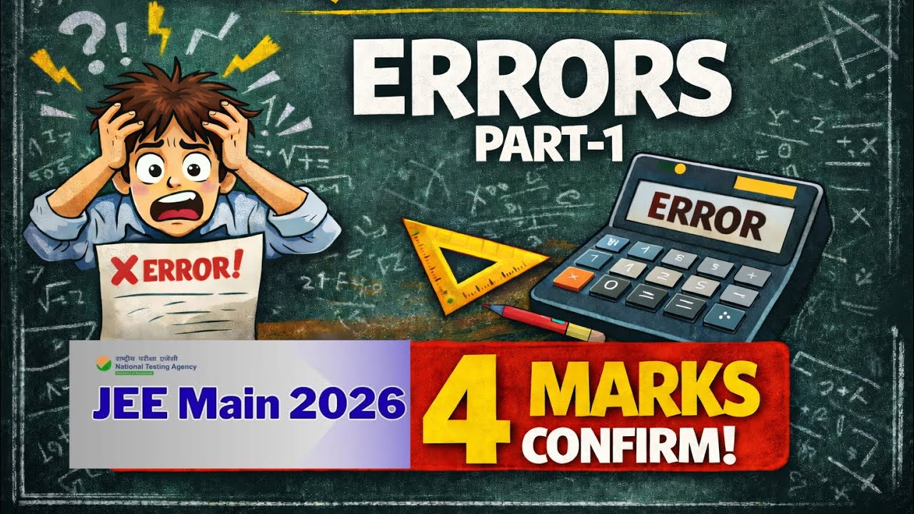 Errors in Measurements Part -1 🔥 | Best Questions for JEE Mains /NEET ...