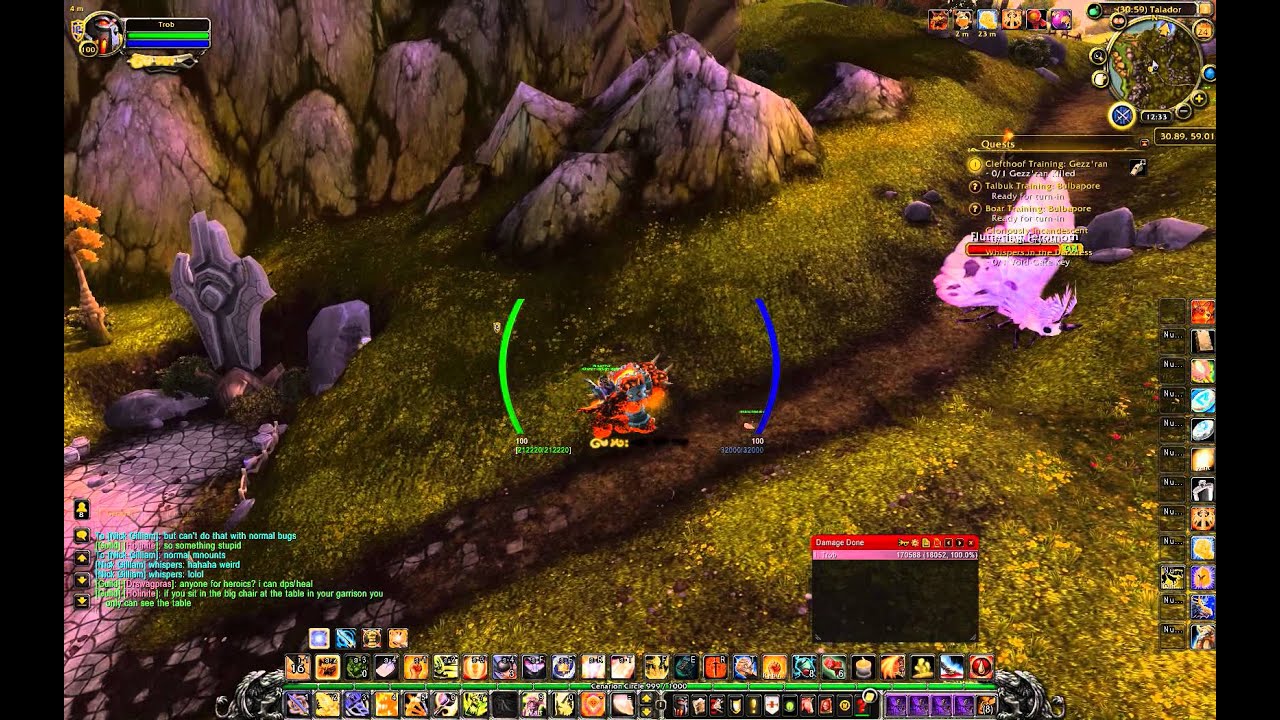 Core Hound Mount Running Glitch - Warlords of Draenor - YouTube