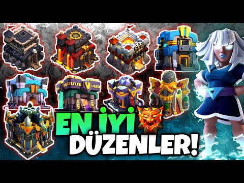 TÜM BELEDİYELER için EN İYİ DÜZENLER !! (Birden Fazla ve Linkli) - Clash of Clans