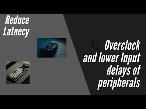Lower input latency by overclocking peripherals | hidusbf