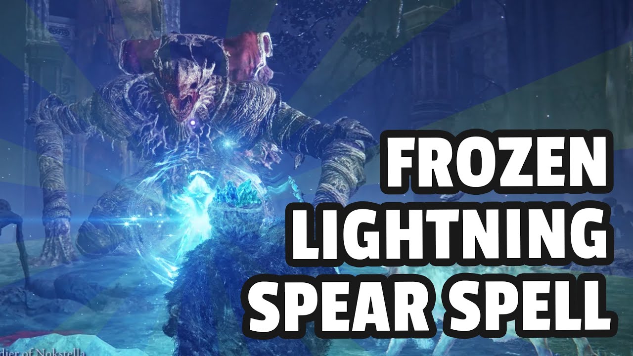 FROZEN LIGHTNING SPEAR! DRAGONKIN SOLDIER OF NOKSTELLA! ELDEN RING HOW ...