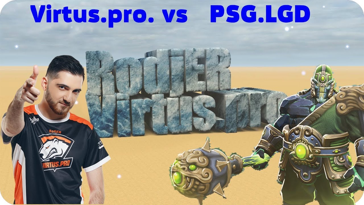 Earth spirit (ерс спирит) "RodjER" Virtus.pro. vs PSG.LGD - YouTube