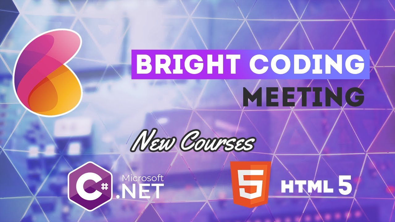 BRIGHT CODING's Zoom Meeting || new courses web dev hardware and ...
