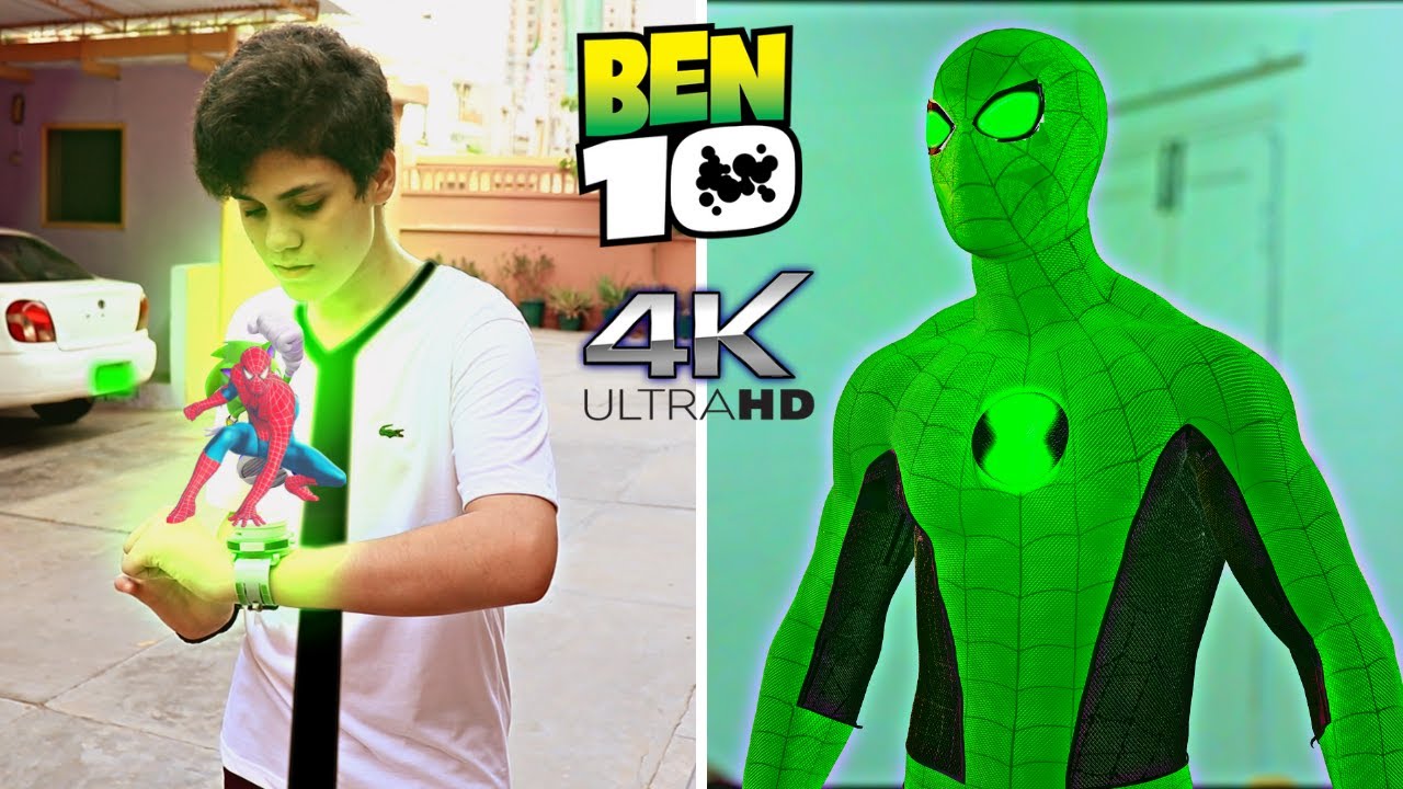 Ben 10 Transforming into ULTIMATE Spider Man | Fan Made Short Film ...