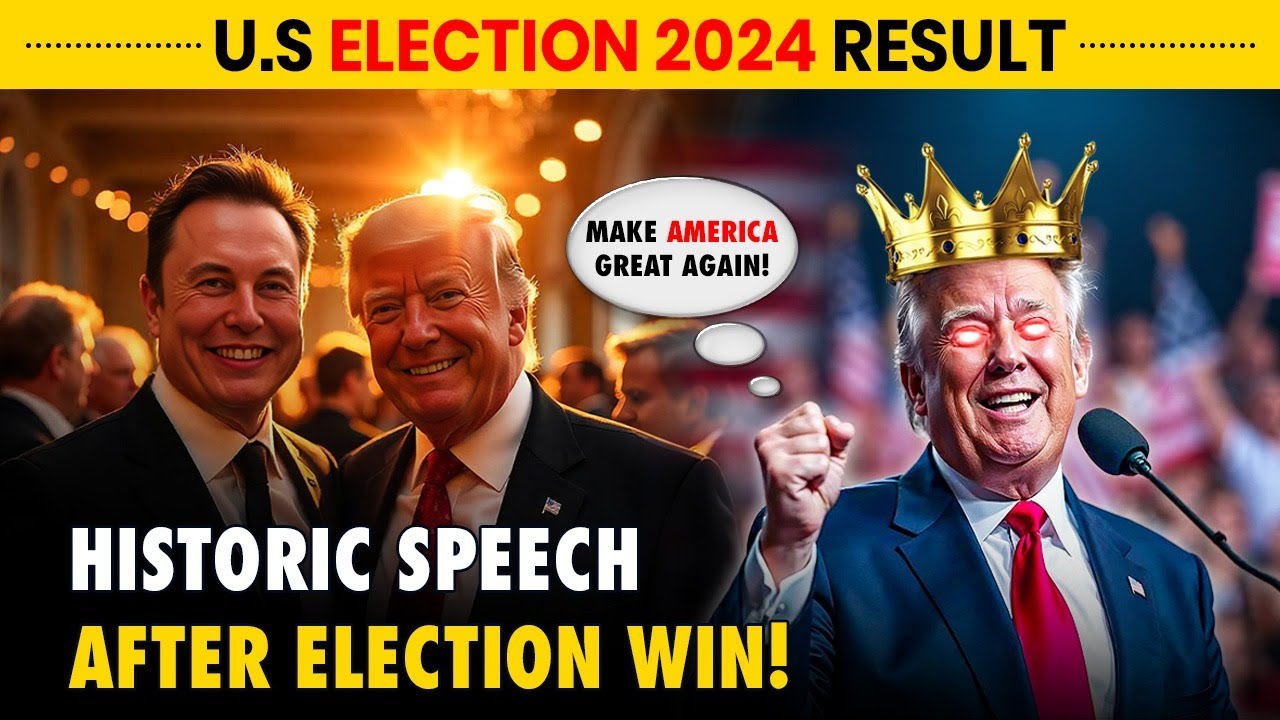 Trump Elected 47th US President | Trump's Victory Speech | US Election ...