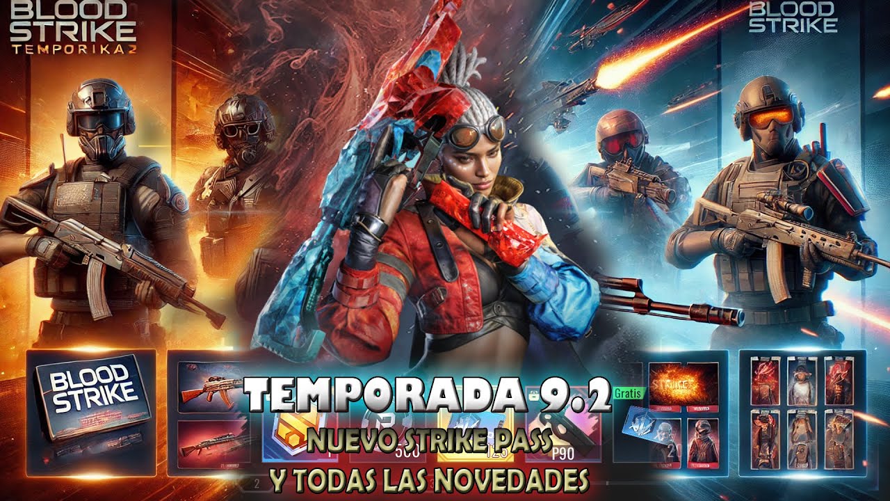 🔥 Blood Strike Temporada 9.2: ¡Nuevo Strike Pass y Todas las Novedades ...