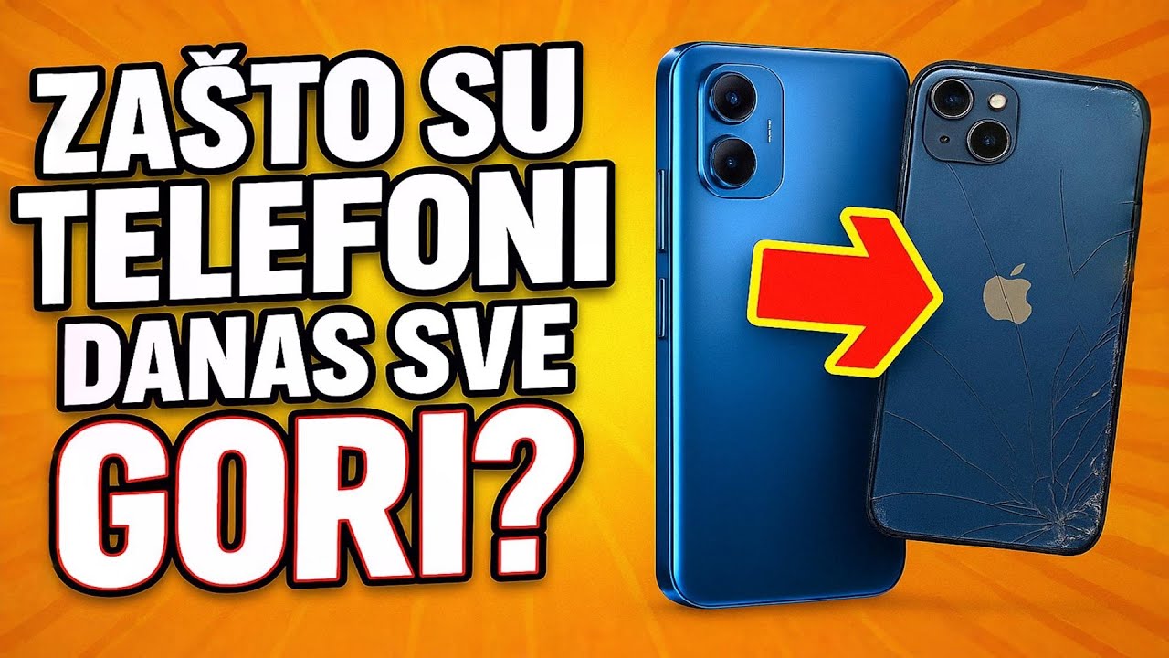 Zašto su TELEFONI DANAS sve lošiji? | Techcode - YouTube