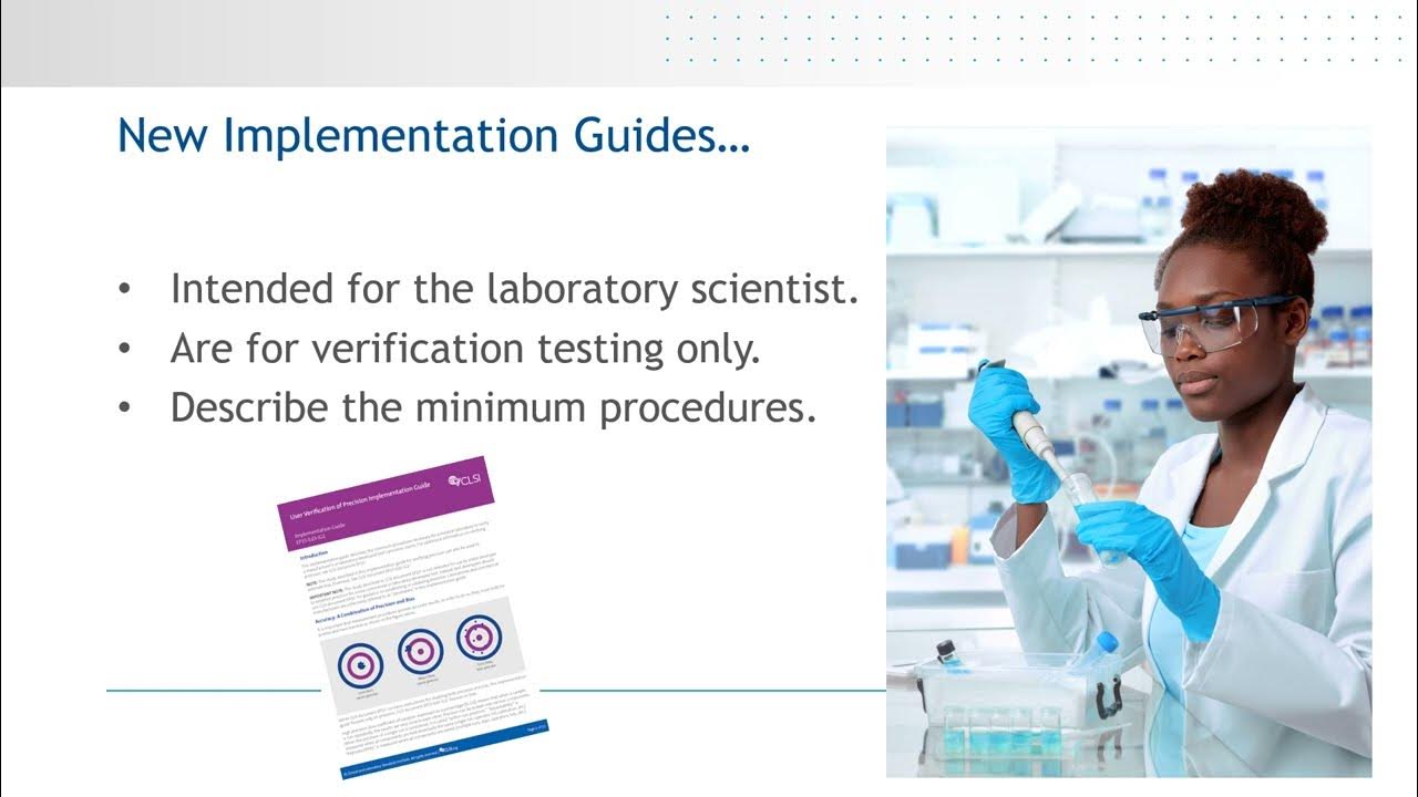 CLSI EP Implementation Guides - An Overview - YouTube