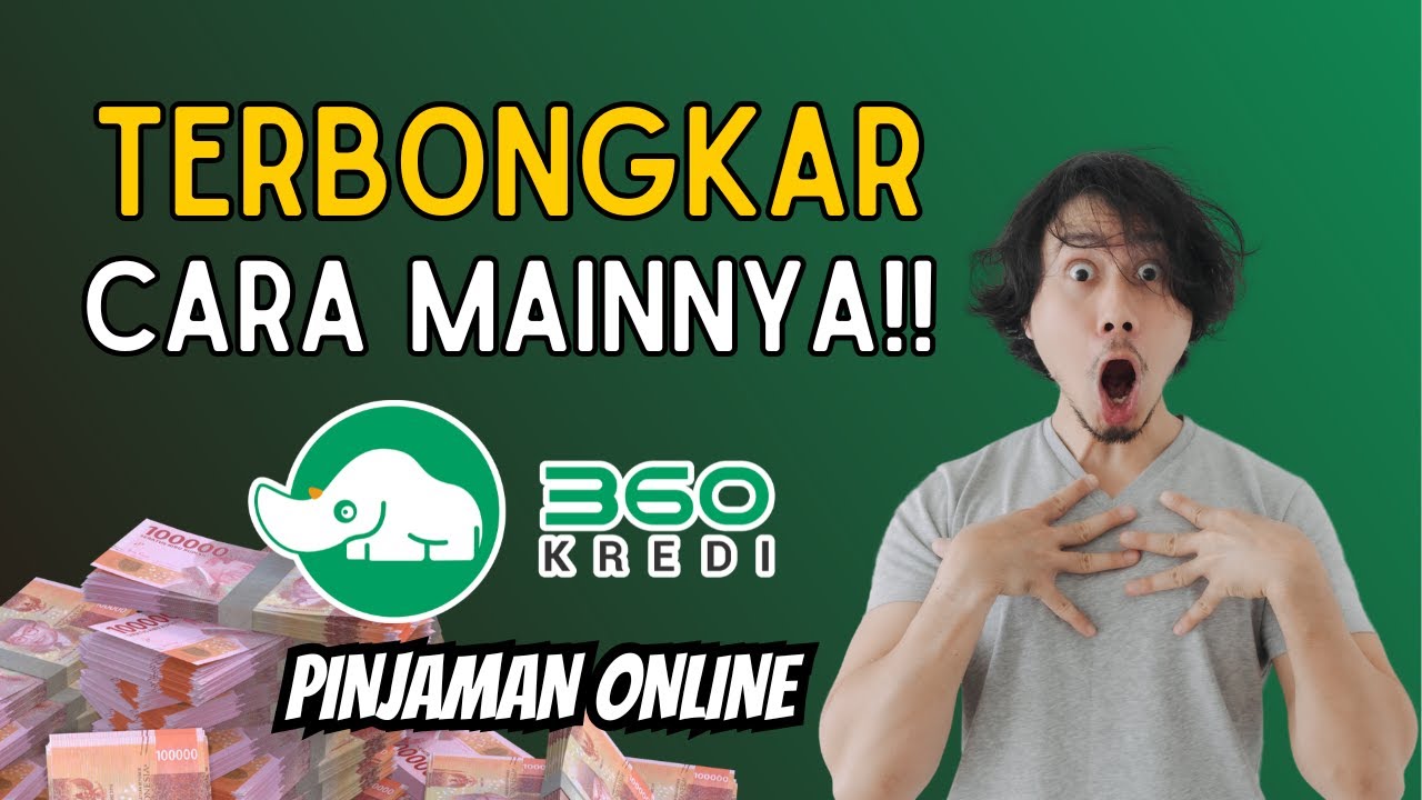 BUSET INI TRIK MEREKA - REVIEW APLIKASI PINJAMAN ONLINE 360 KREDI - YouTube