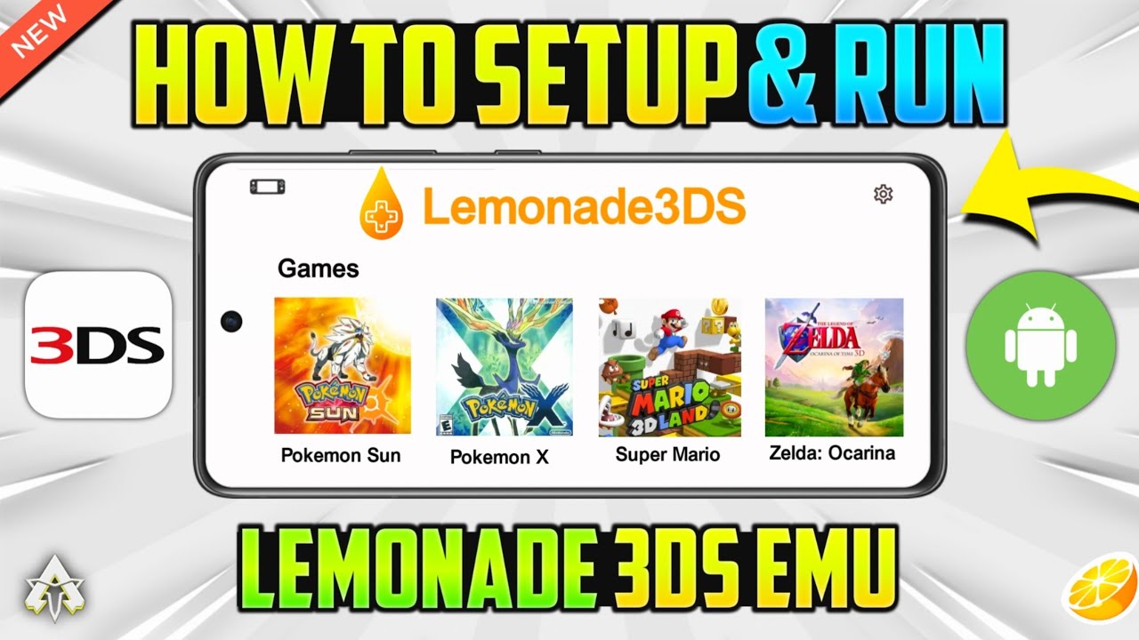 NEW! LEMONADE 3DS EMULATOR ANDROID - SETUP/BEST SETTINGS/GAMEPLAY ...