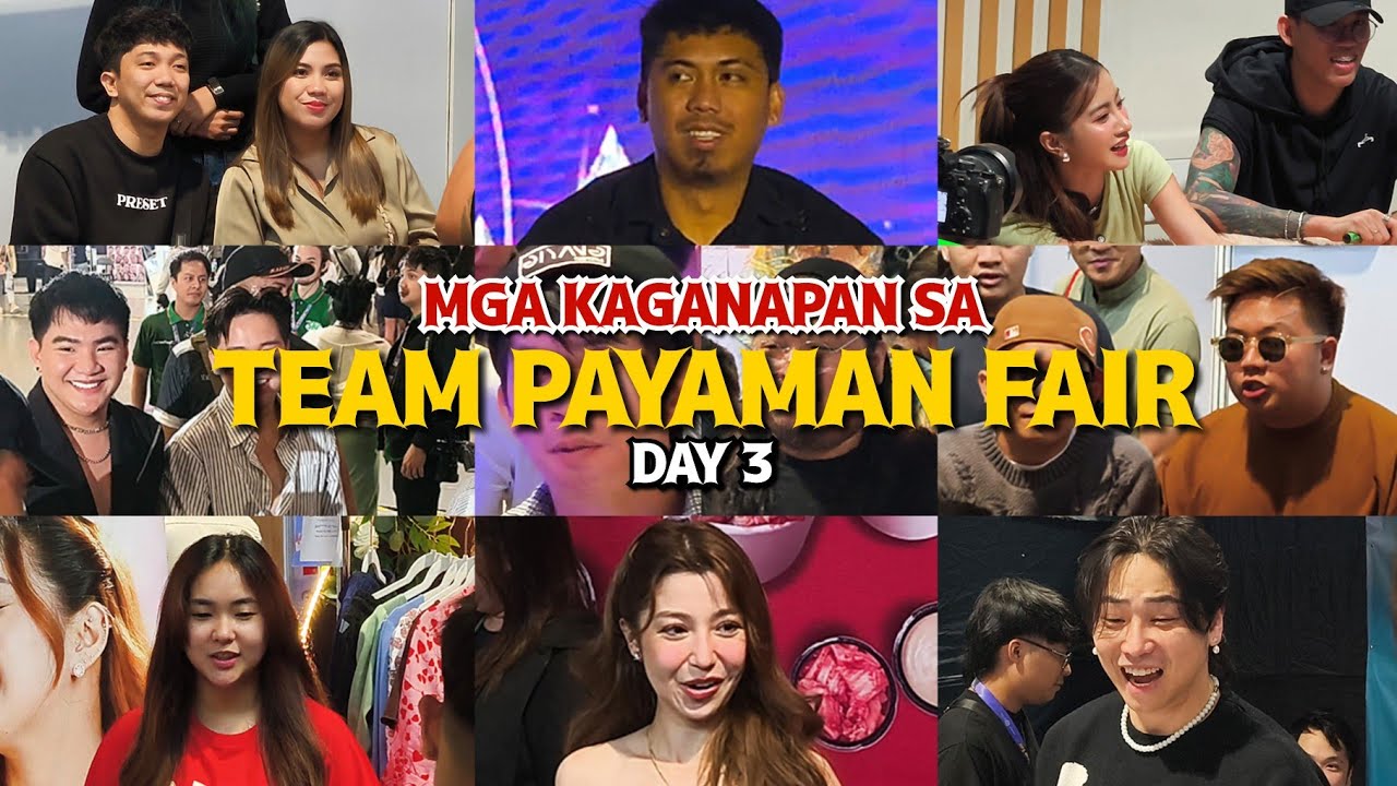 Mga Kaganapan sa Team Payaman Fair 2024 | CongTv, Malupiton, Viy Cortez ...