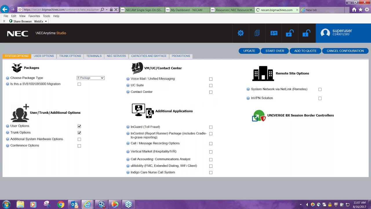 NEC Studio Quote Webinar - YouTube