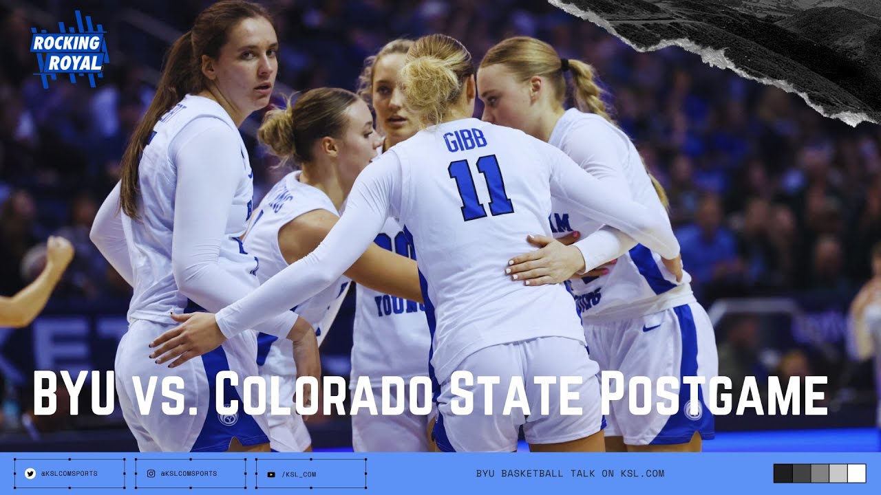 WBB Postgame | BYU-Colorado State | HC Amber Whiting, PG Amari Whiting ...