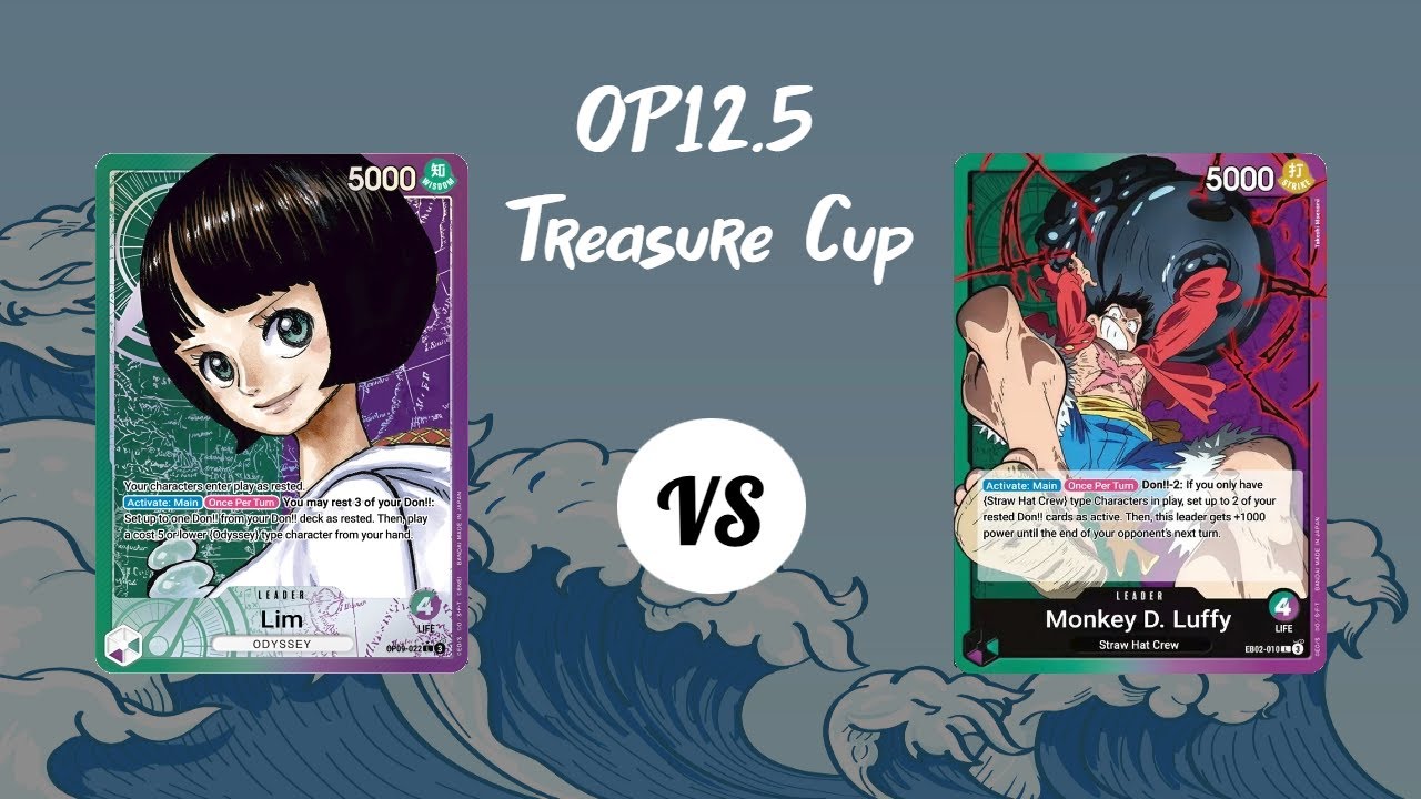 OP12.5 Lim vs GP Luffy | OPTCG Treasure Cup Round 2 - YouTube