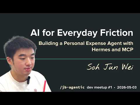 I Built an AI Expense Tracker on Telegram | JB Agentic Meetup #1